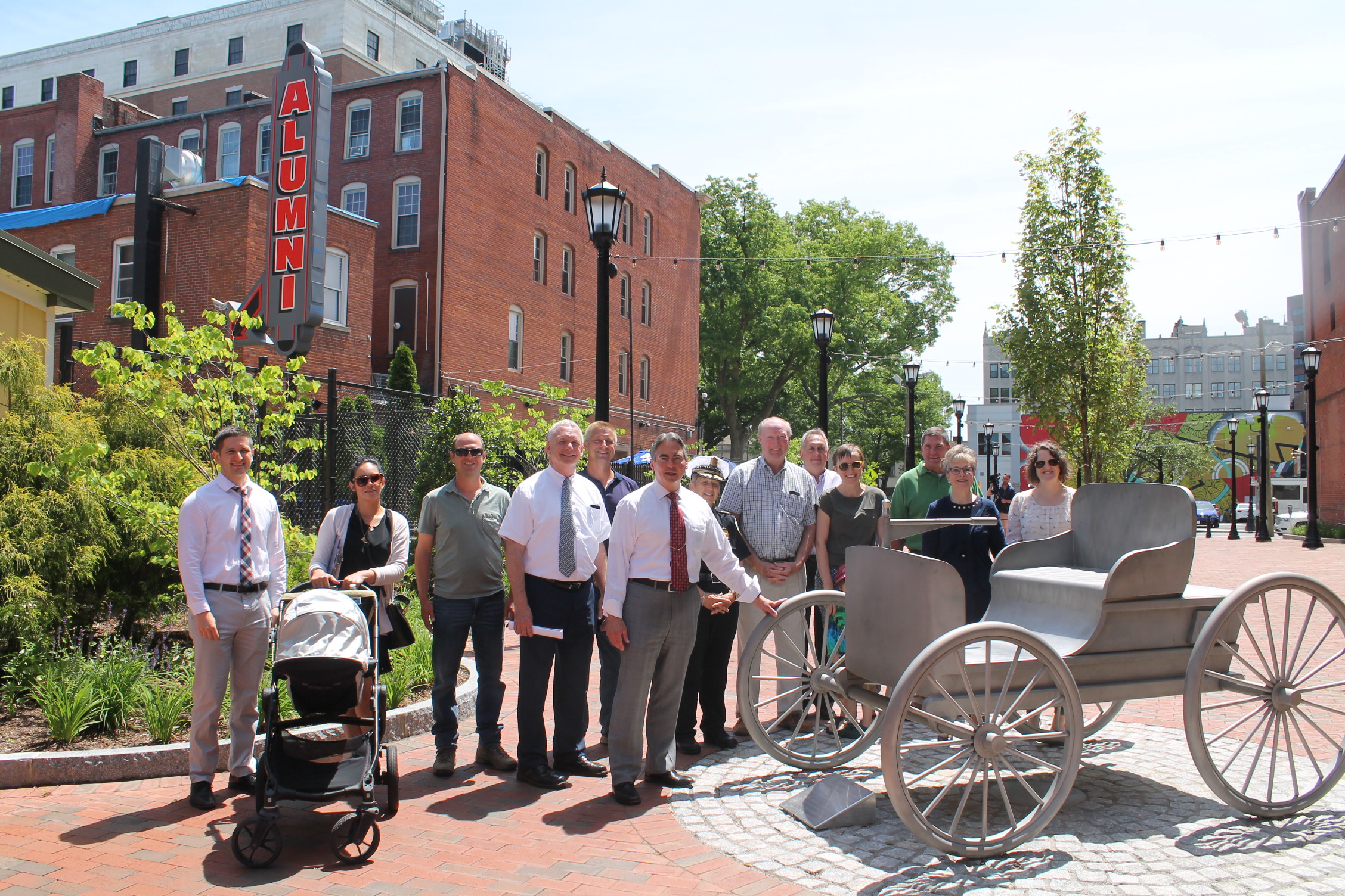 Mayor Sarno, Parks Department Announce Renovated Riverfront Park ...