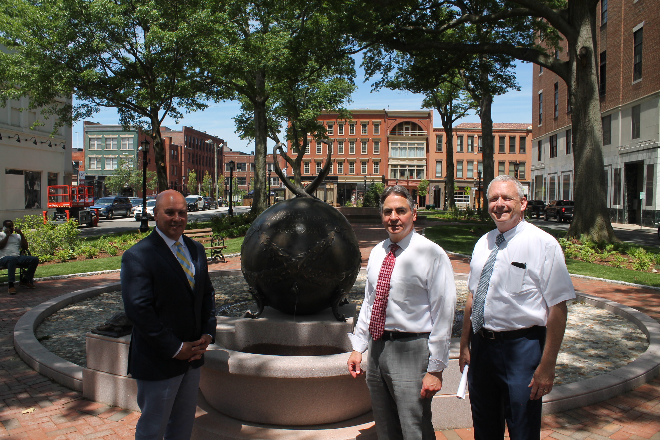 Mayor Sarno, Parks Department Announce Renovated Riverfront Park ...