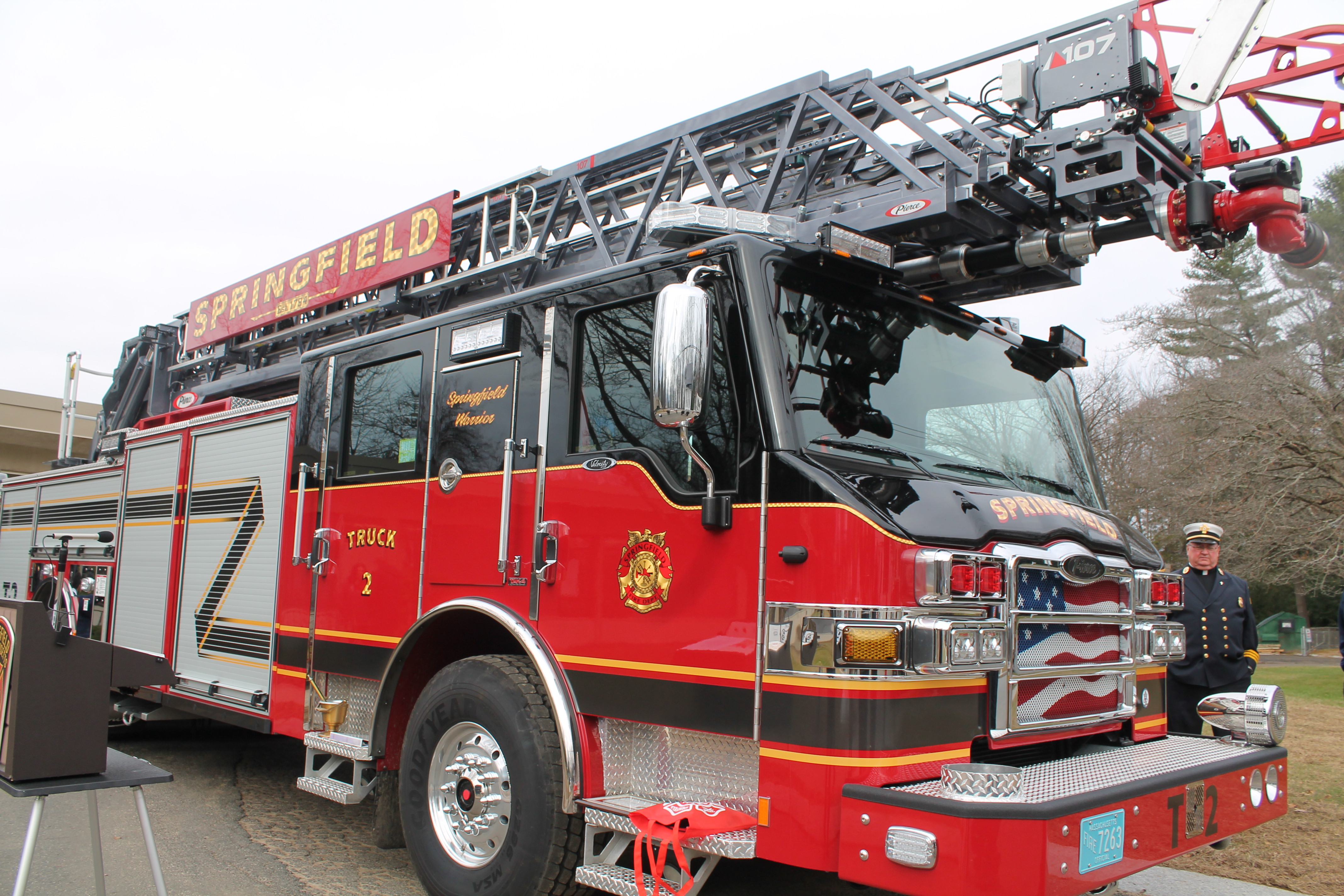 New Ladder Truck 2 for Mason Square Fire Station is Named and Blessed ...