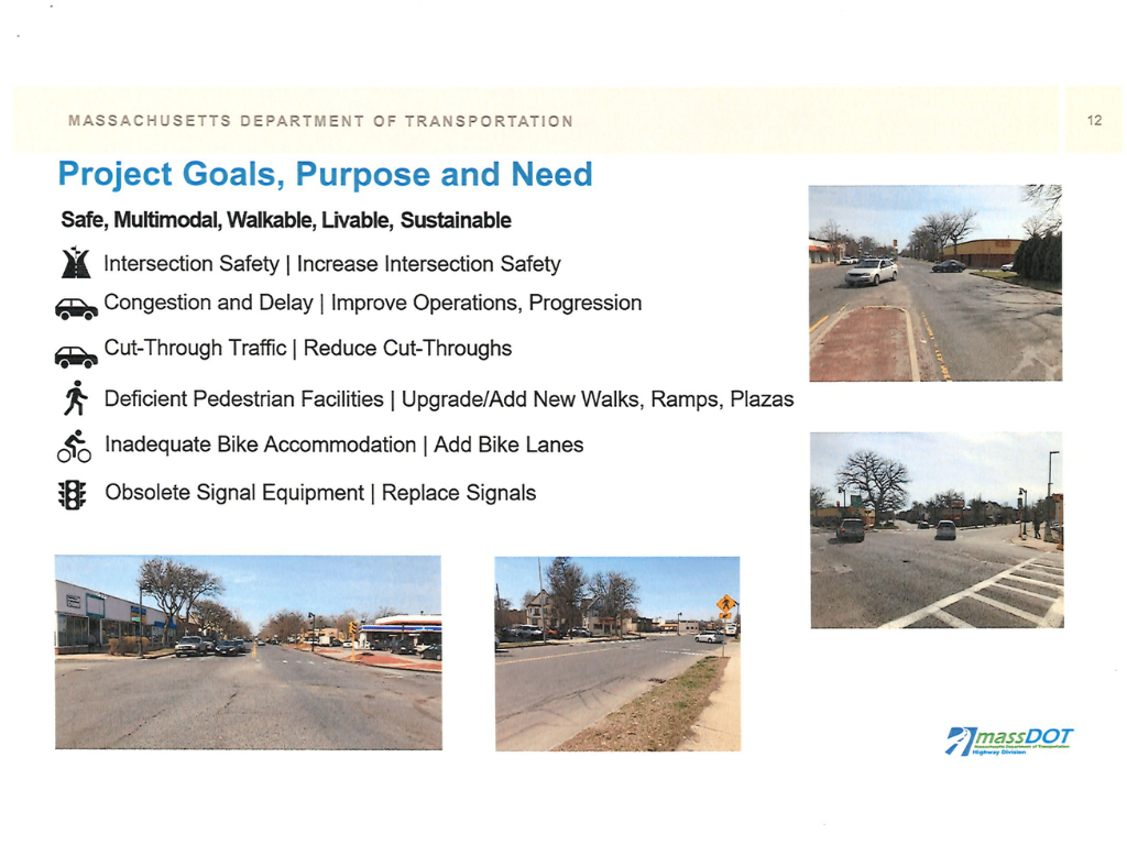 MassDOT holds Public Information Meeting on the “X” Intersection ...