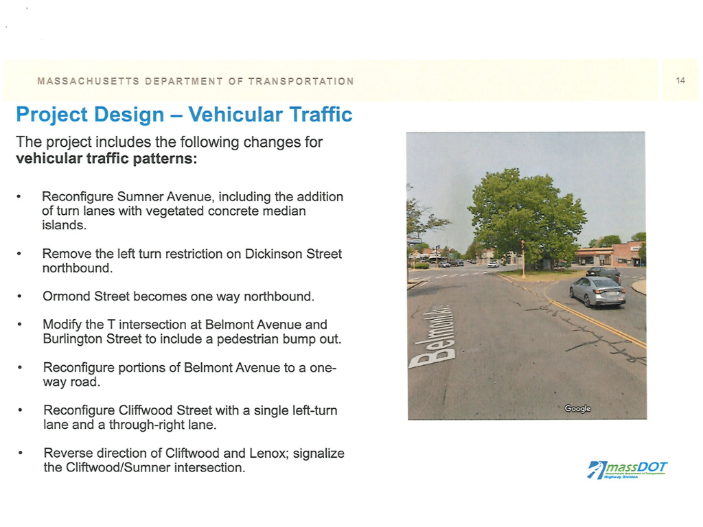 MassDOT holds Public Information Meeting on the “X” Intersection ...