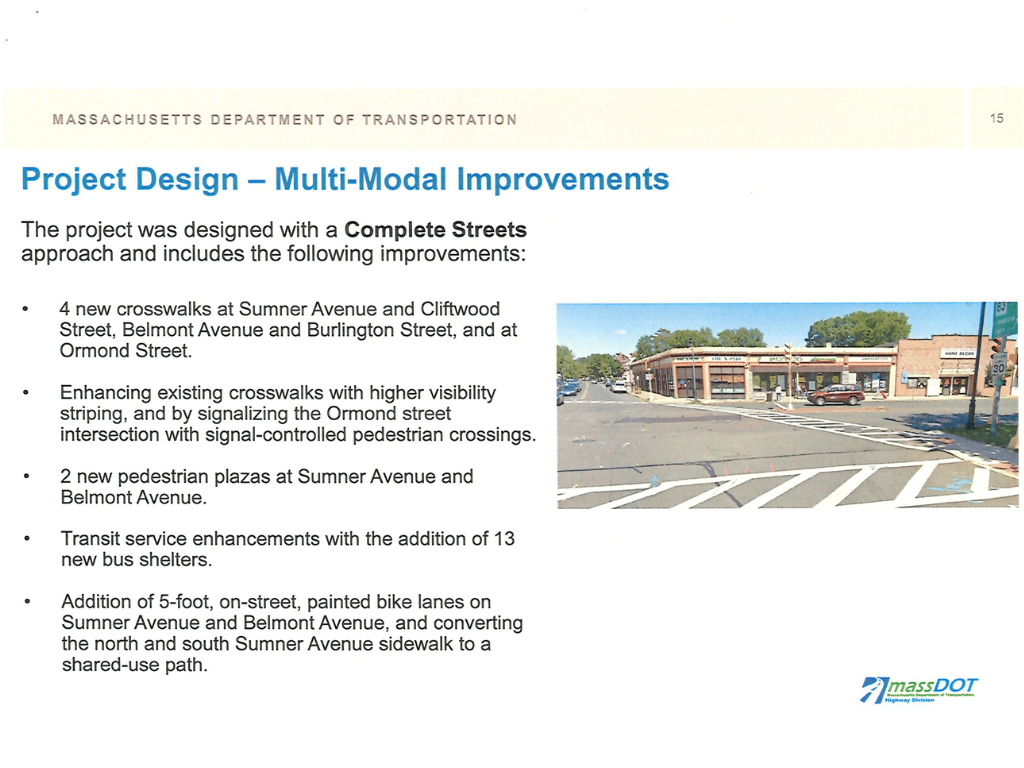 MassDOT holds Public Information Meeting on the “X” Intersection ...