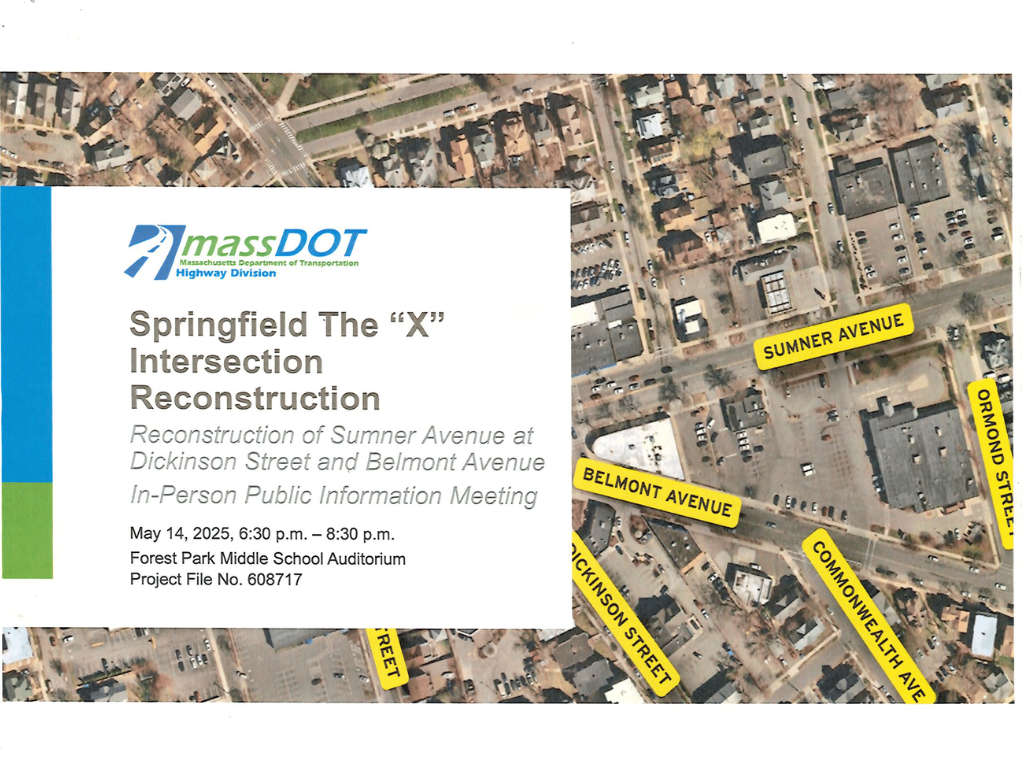 MassDOT holds Public Information Meeting on the “X” Intersection ...