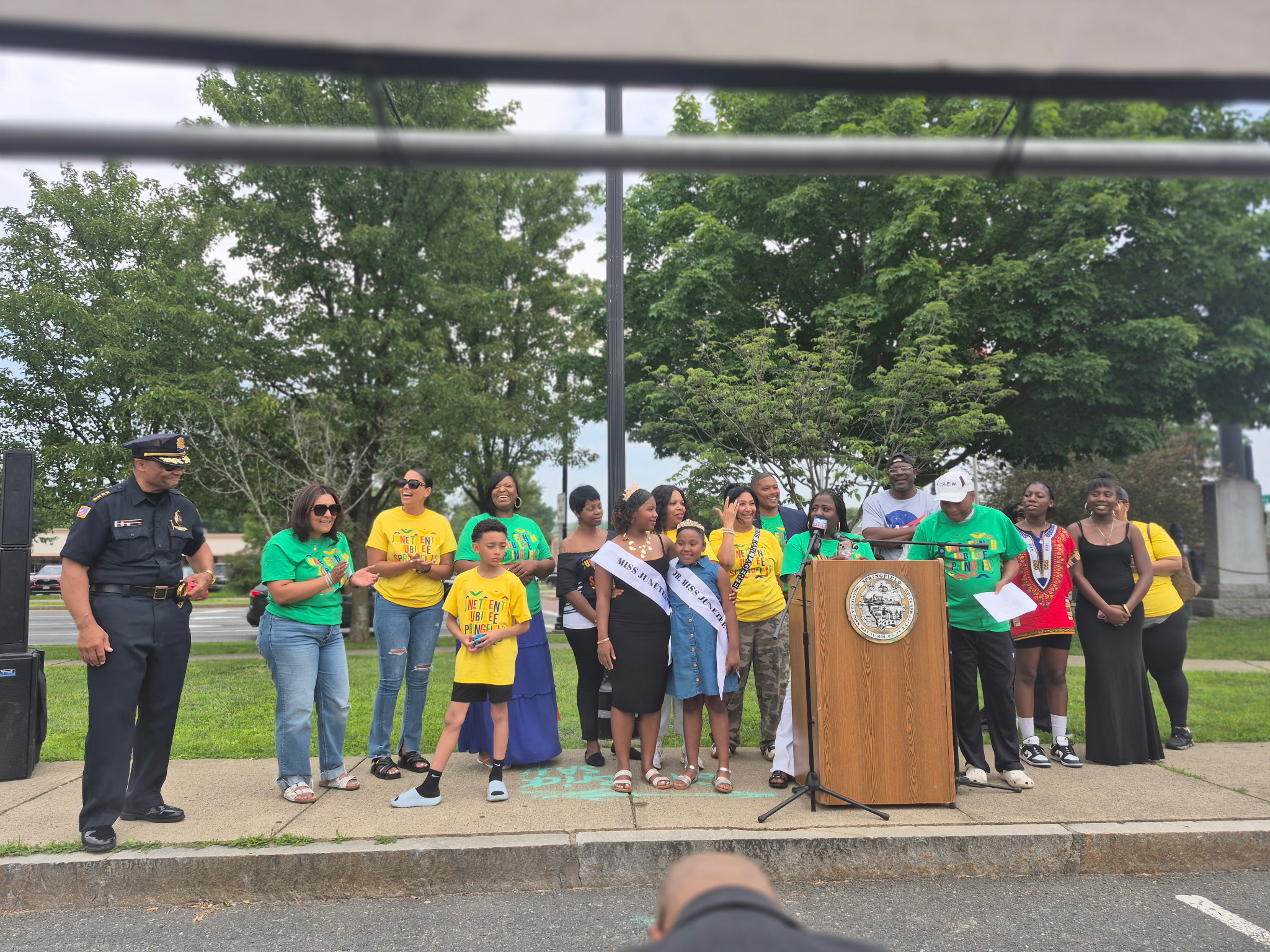 Mayor Sarno, Police Superintendent Akers, city and state officials join ...