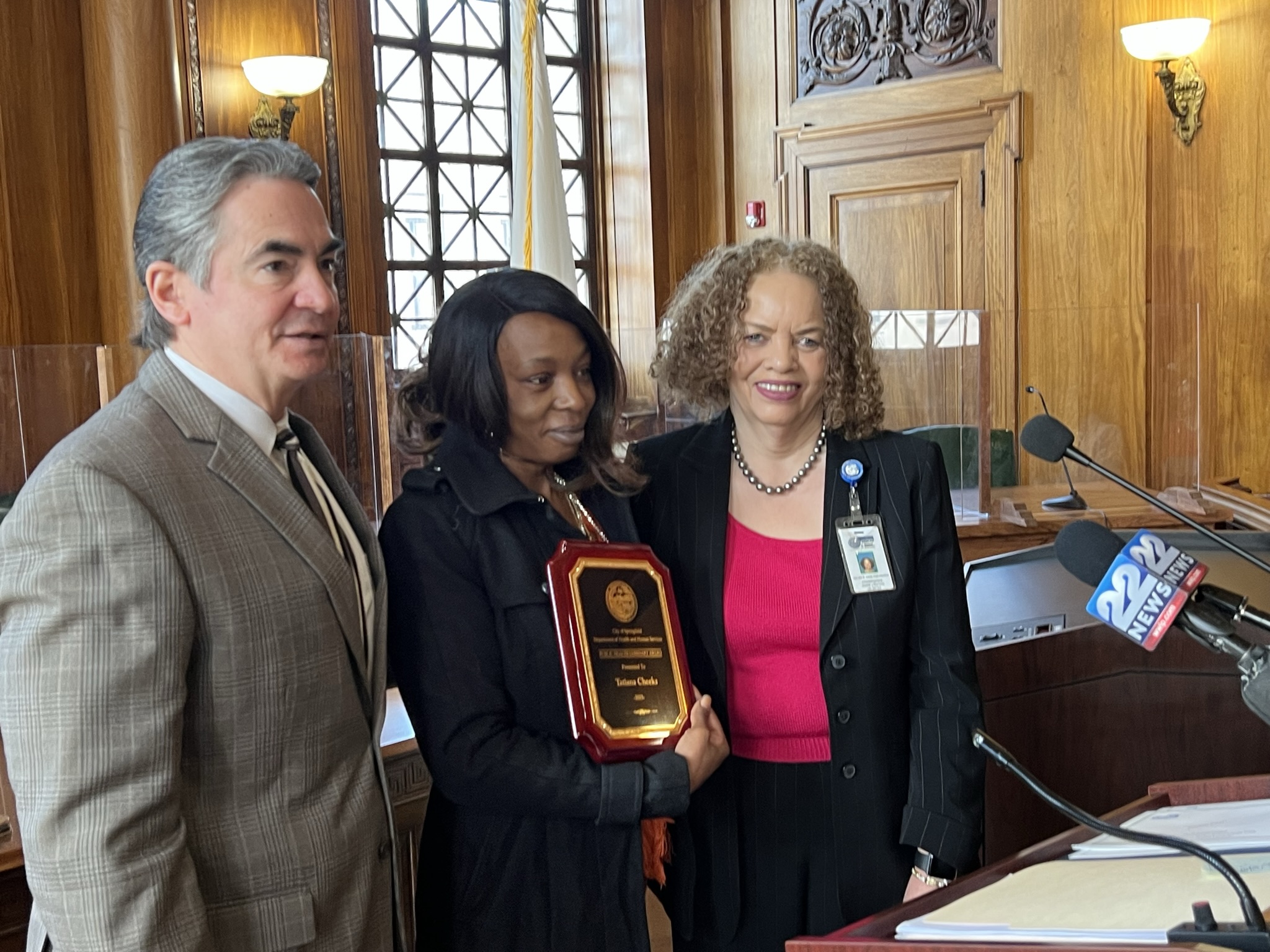 Mayor Sarno and HHS Commissioner Caulton-Harris Hold 26th Annual Public ...