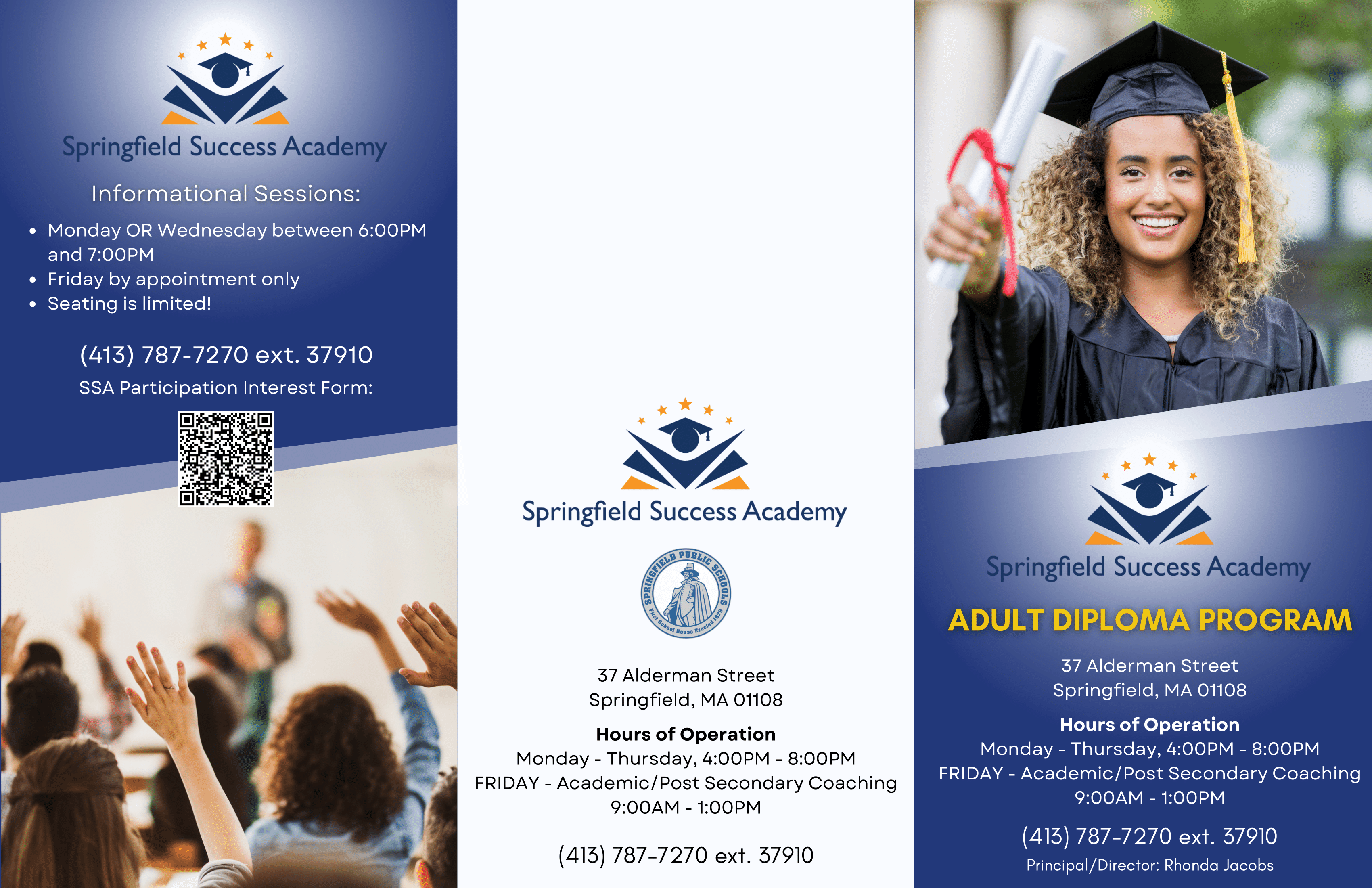 Springfield Success Academy (SSA) Adult Diploma Program: City of Springfield, MA
