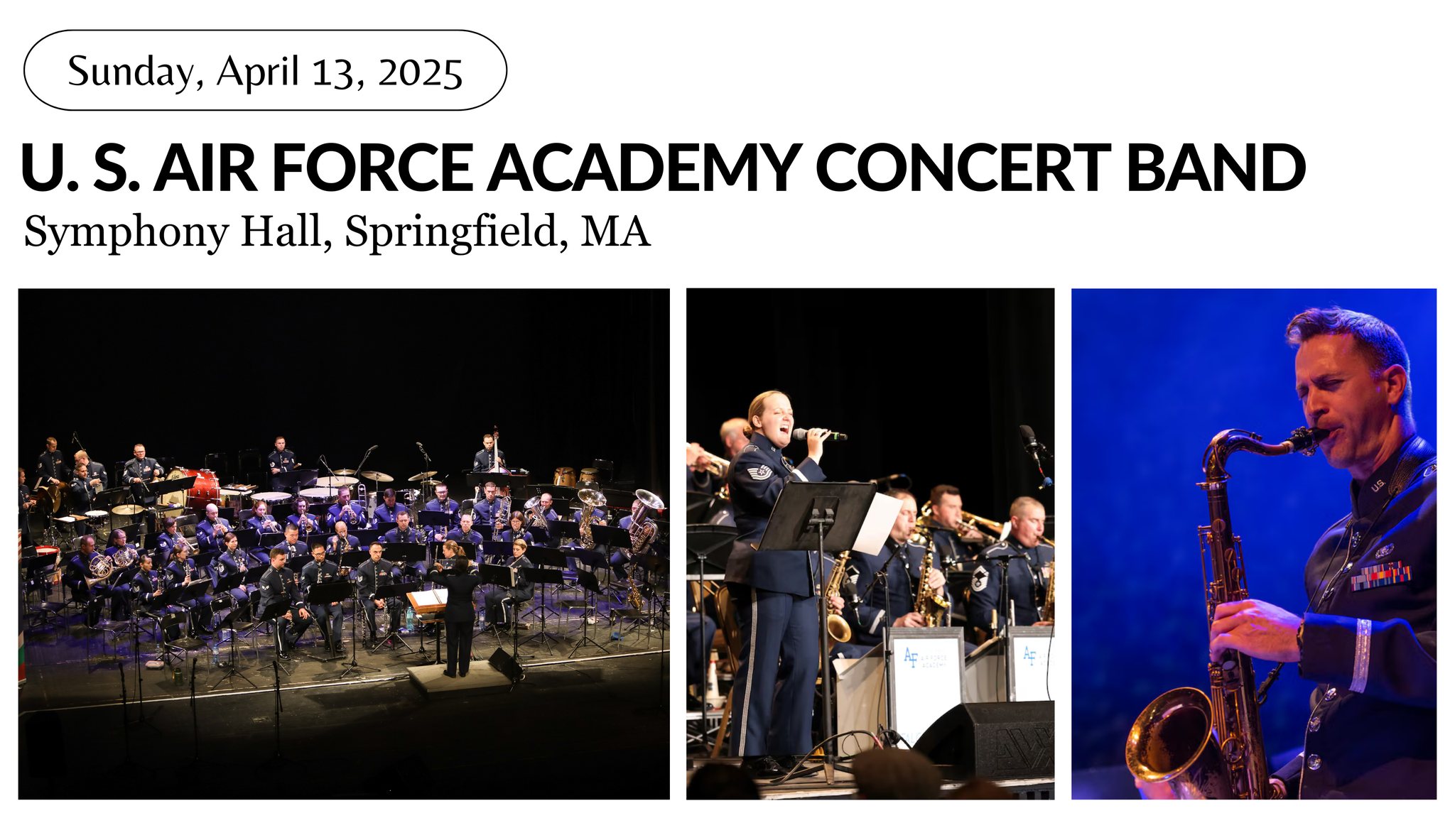 U. S. AIR FORCE ACADEMY CONCERT BAND Free Concert in Springfield ...