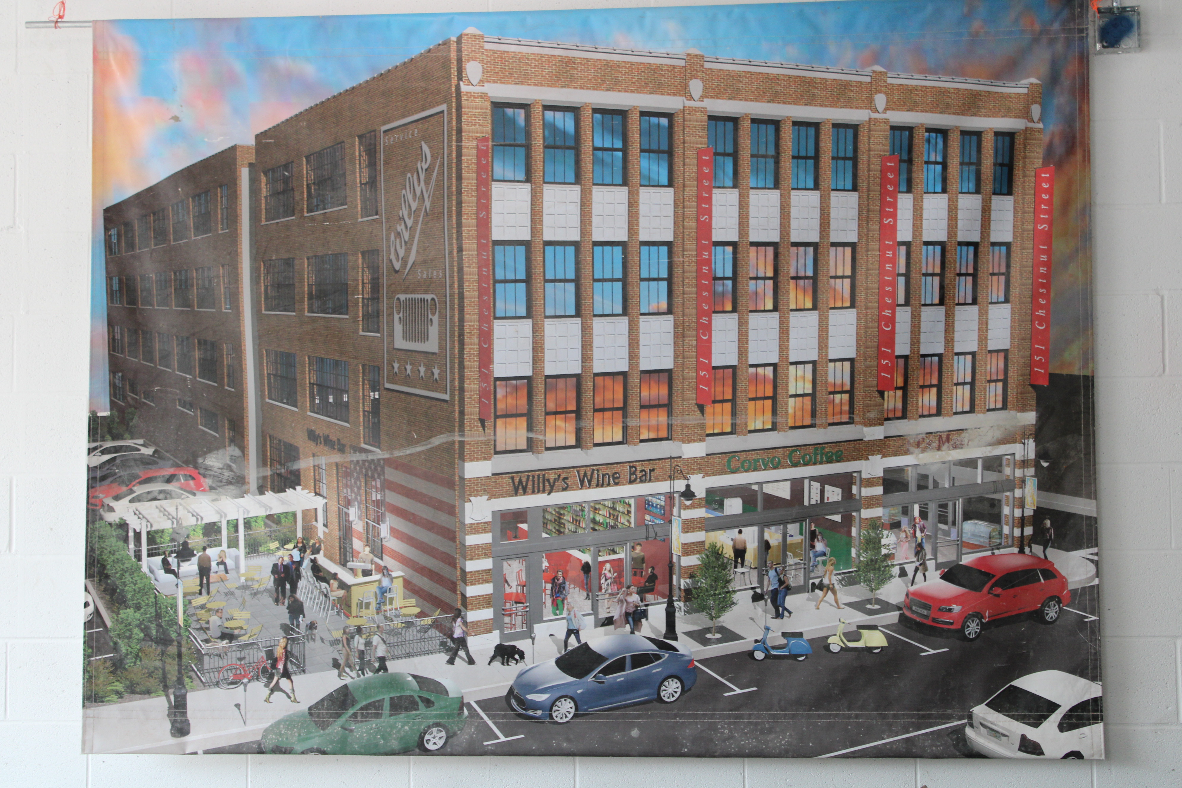 Mayor Sarno Tours Overland Lofts: City of Springfield, MA