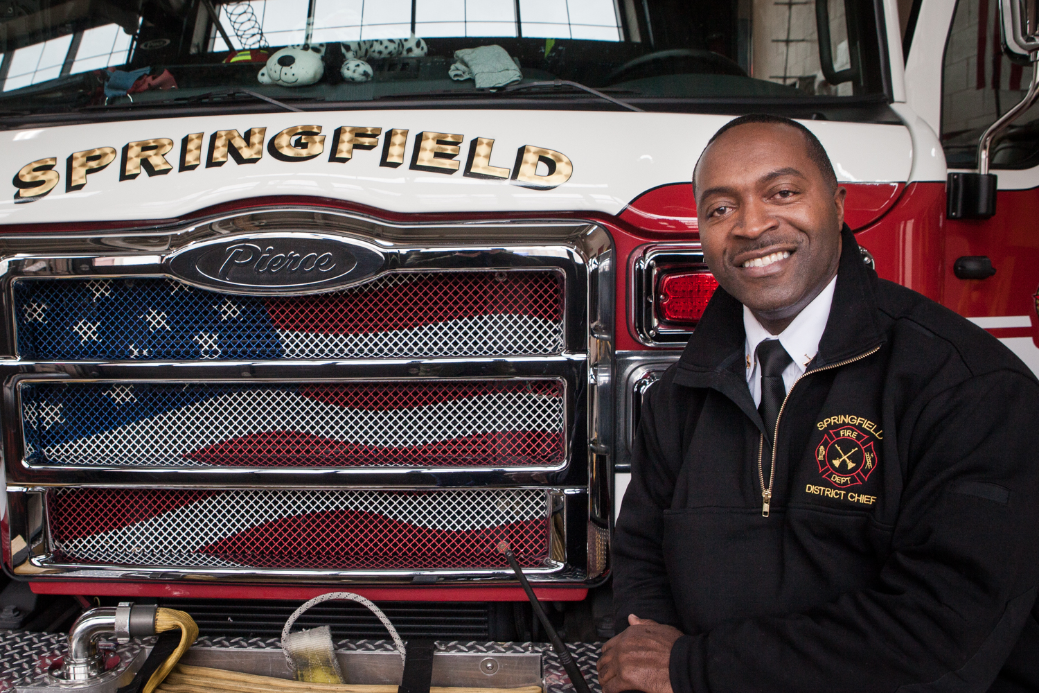 Springfield Fire District Chief Tyrone Denson Becomes First African ...