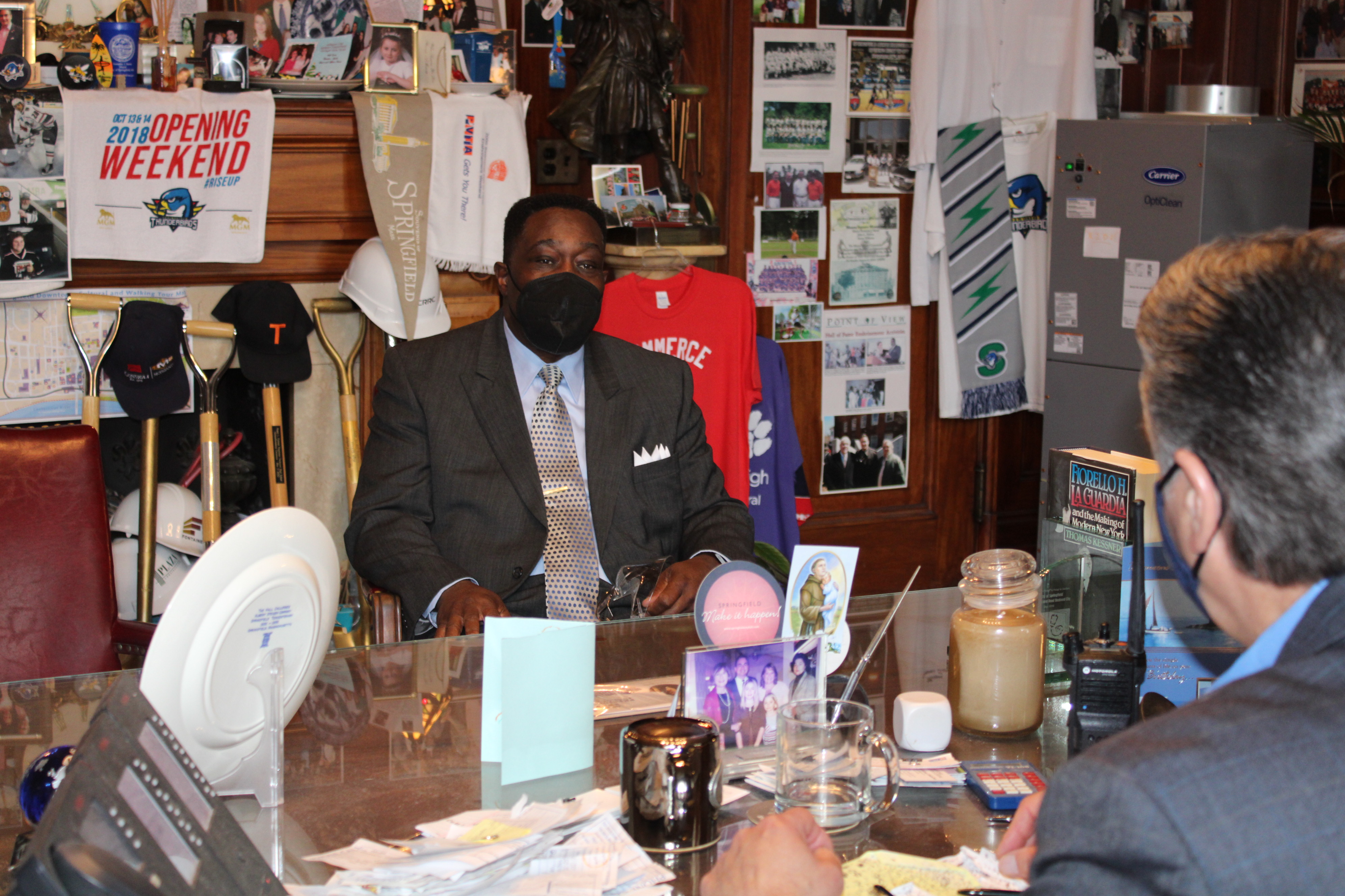 Mayor Sarno Meets with Bishop-Elect Dr. James L. Gill: City of ...