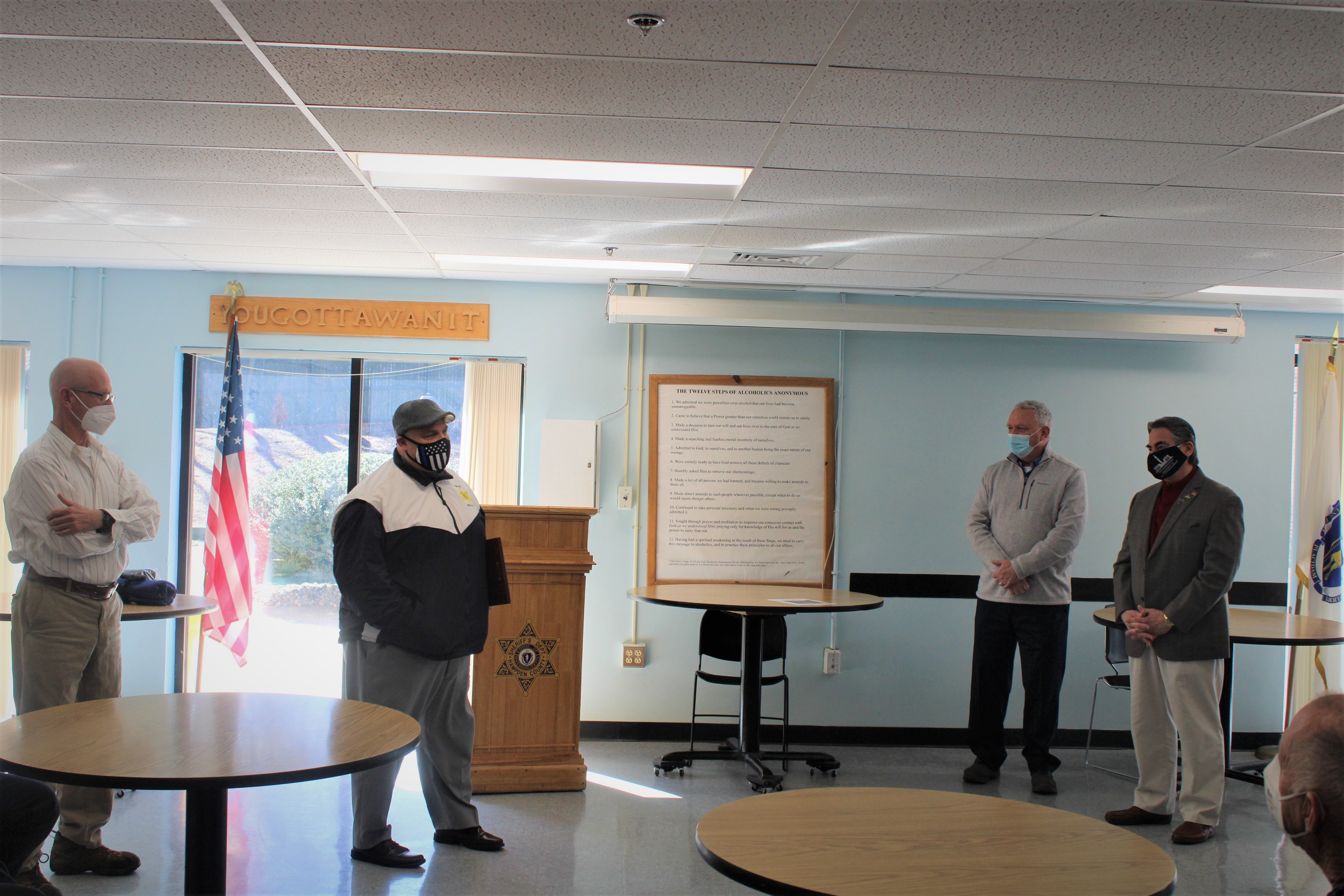 Mayor Sarno and PBRM Director Sullivan Join Sheriff Cocchi to Wish ...