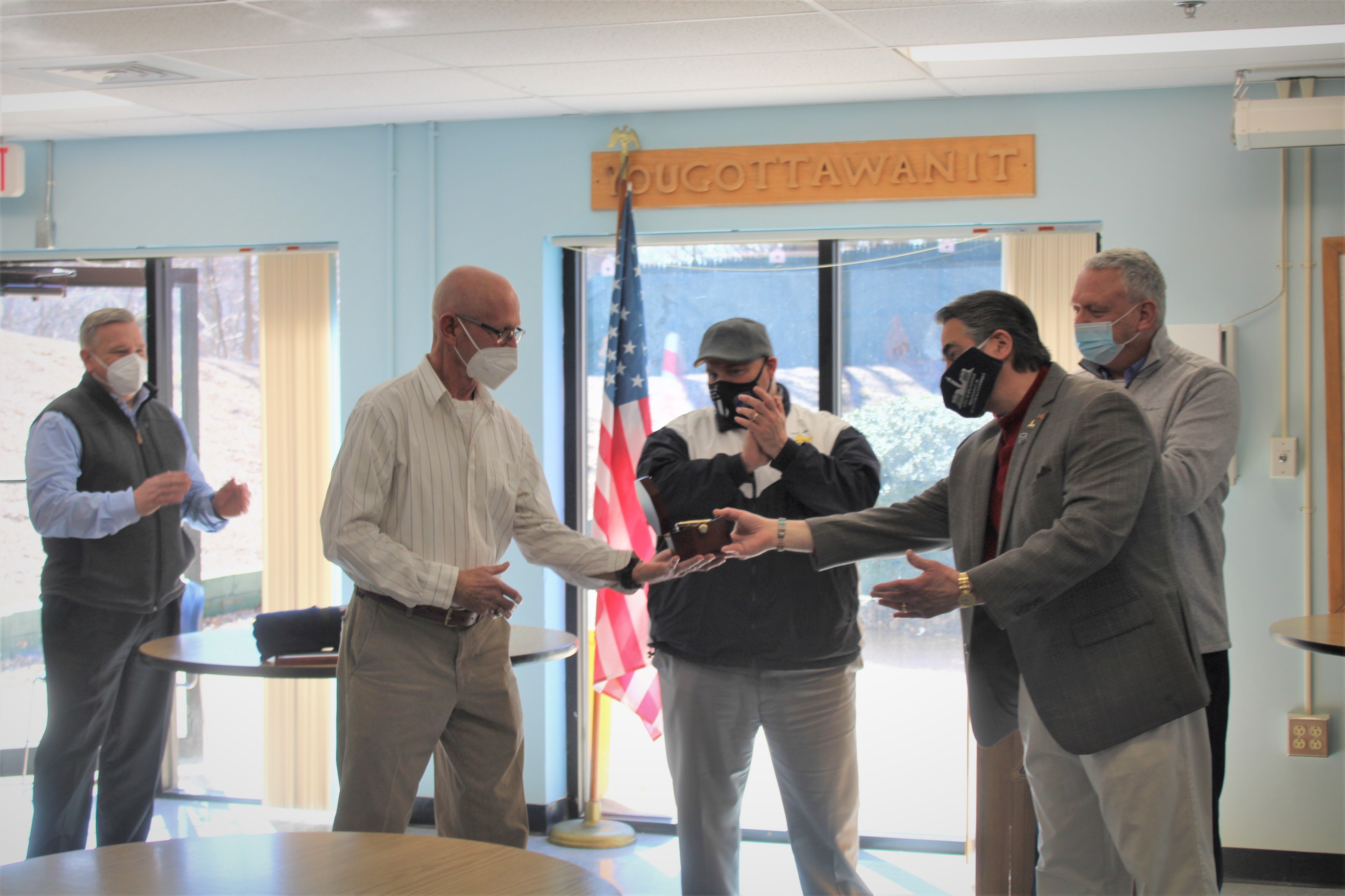 Mayor Sarno and PBRM Director Sullivan Join Sheriff Cocchi to Wish ...