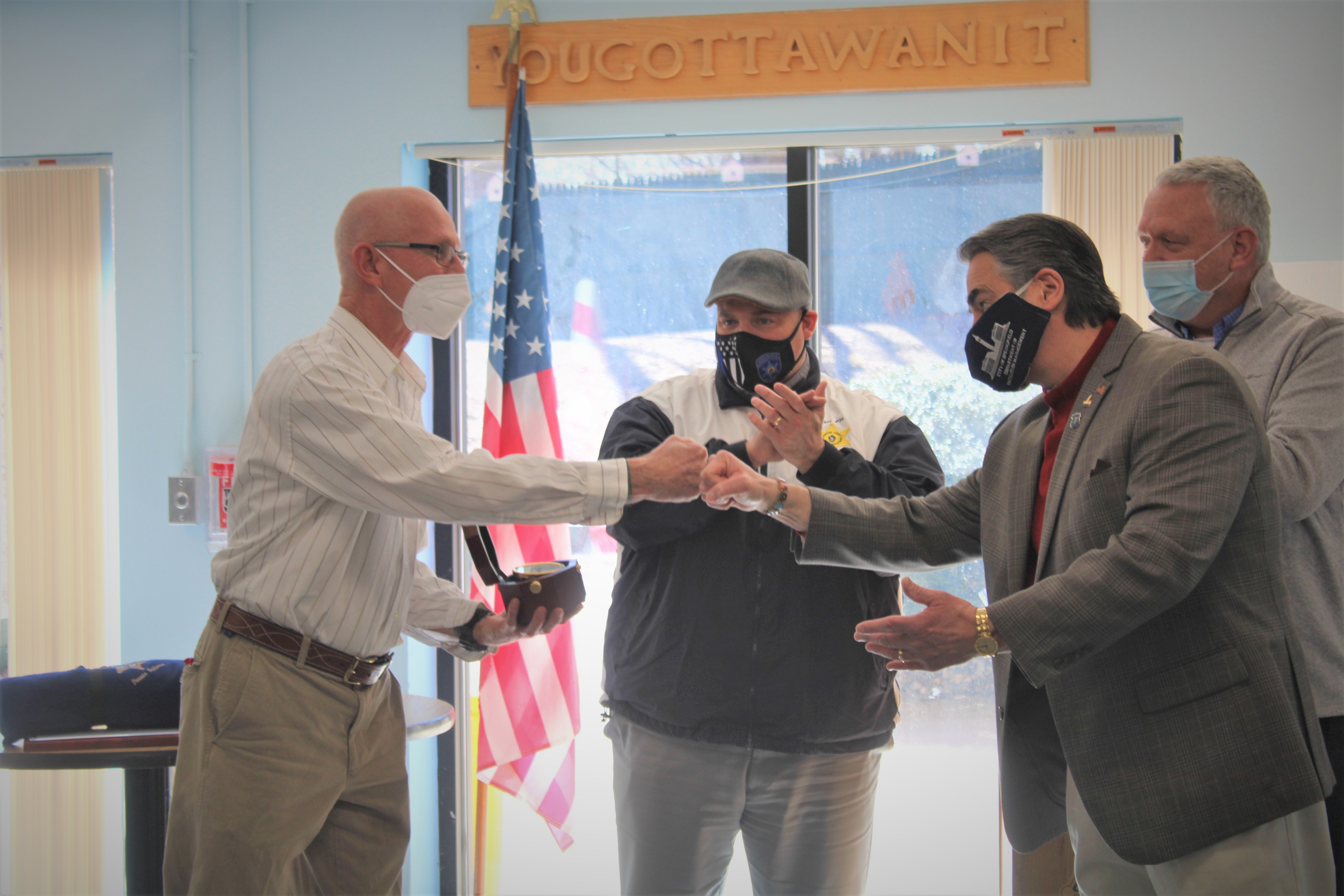 Mayor Sarno and PBRM Director Sullivan Join Sheriff Cocchi to Wish ...