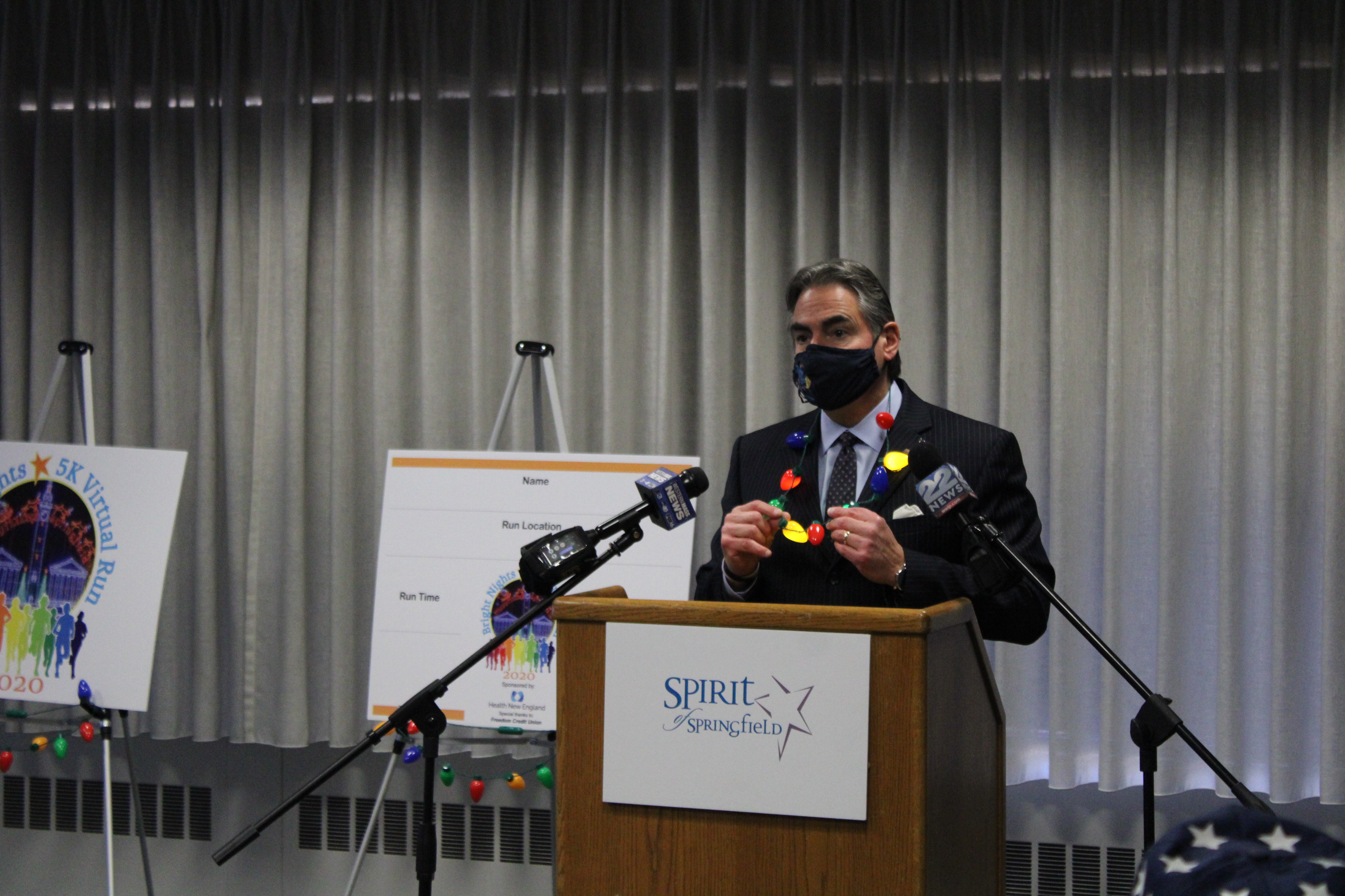 Mayor Sarno Joined Spirit of Springfield for Special Bright Nights 15th ...